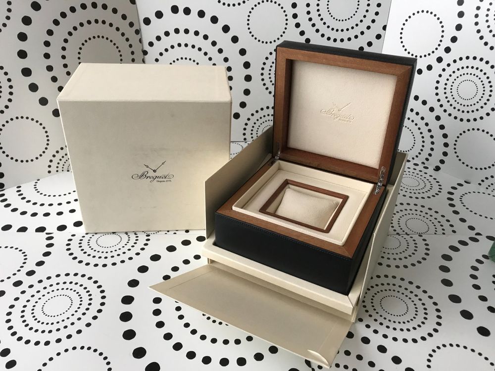 BREGUET ORIGINAL - WATCH CASE BOX ECRIN SCHACHTEL WOOD LUXUS | Kaufen ...