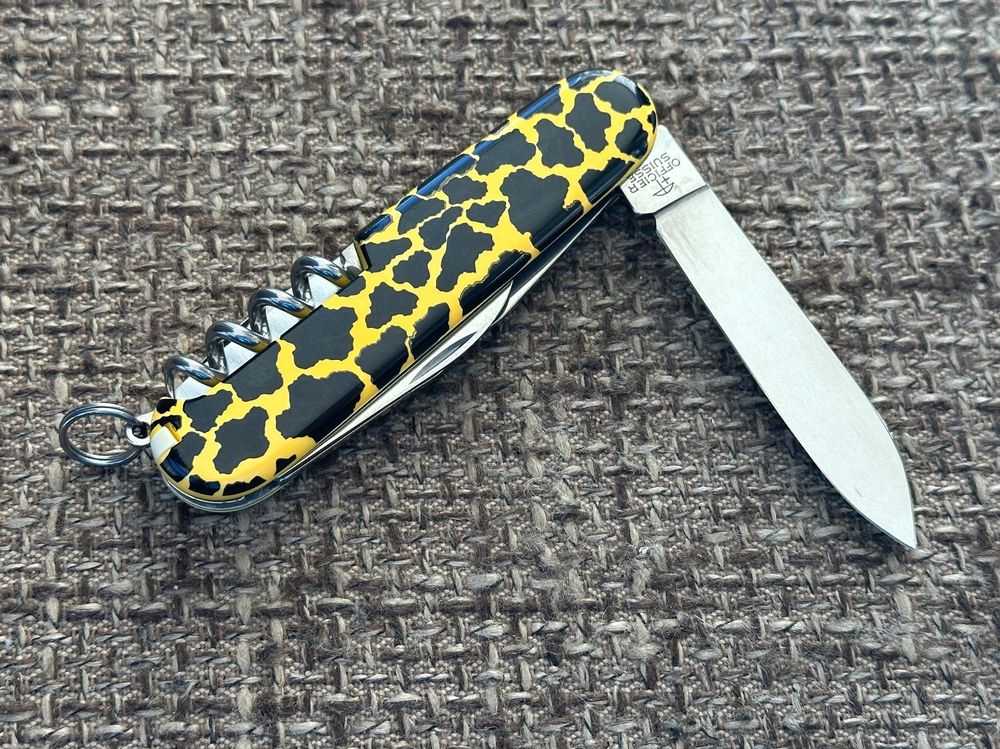 Wunderschönes altes Sackmesser VICTORINOX „Tigermuster“ RAR | Kaufen ...