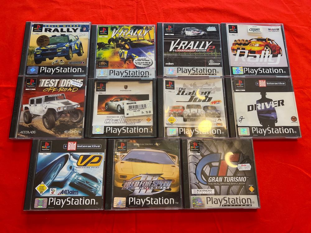 PS2 Games V Rally Need for Speed Racing (Gebraucht) in Nänikon für CHF ...