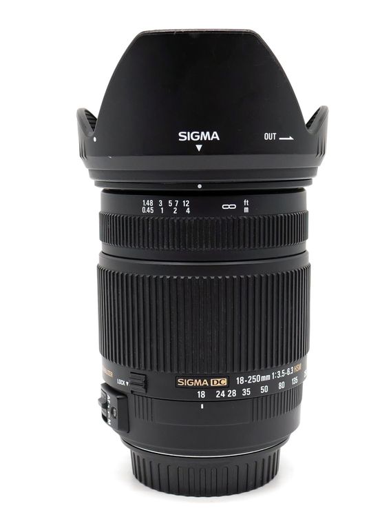 Sigma EX 18-250mm F/3.5-6.3 DC OS HSM Objektiv, Canon EF-S | Kaufen auf ...