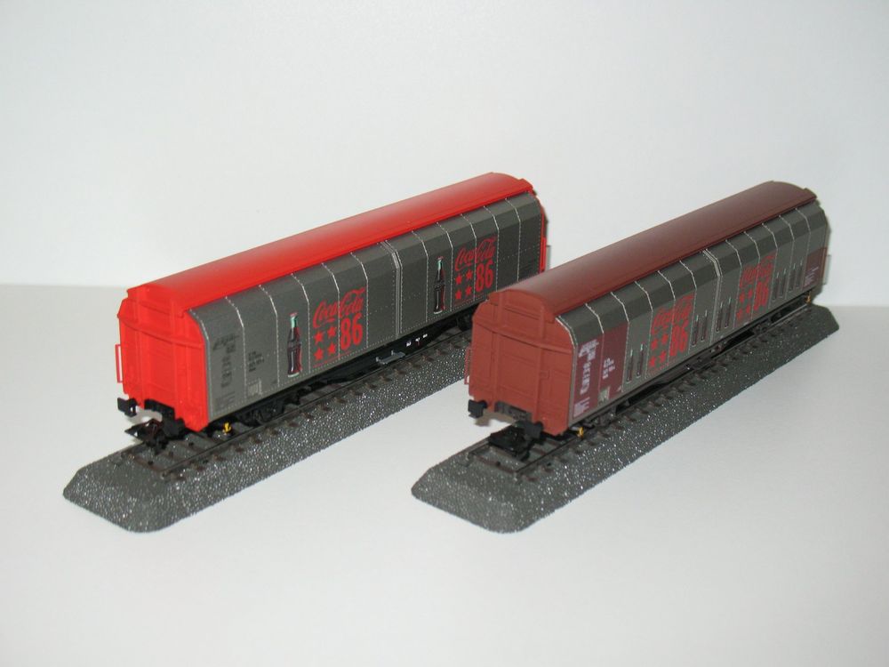 Neues Schiebewandwagen-Set "Coca-Cola" in H0~ Märklin 48345 | Kaufen ...