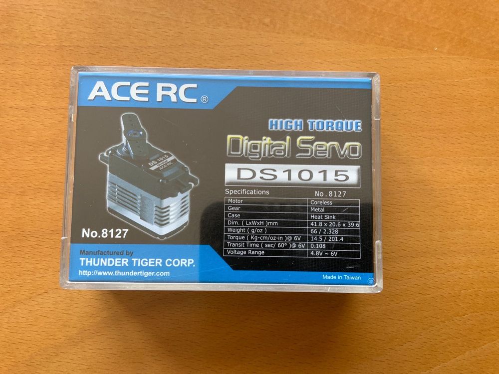Ace RC High Torque Digital Servo DS 1015 | Kaufen auf Ricardo