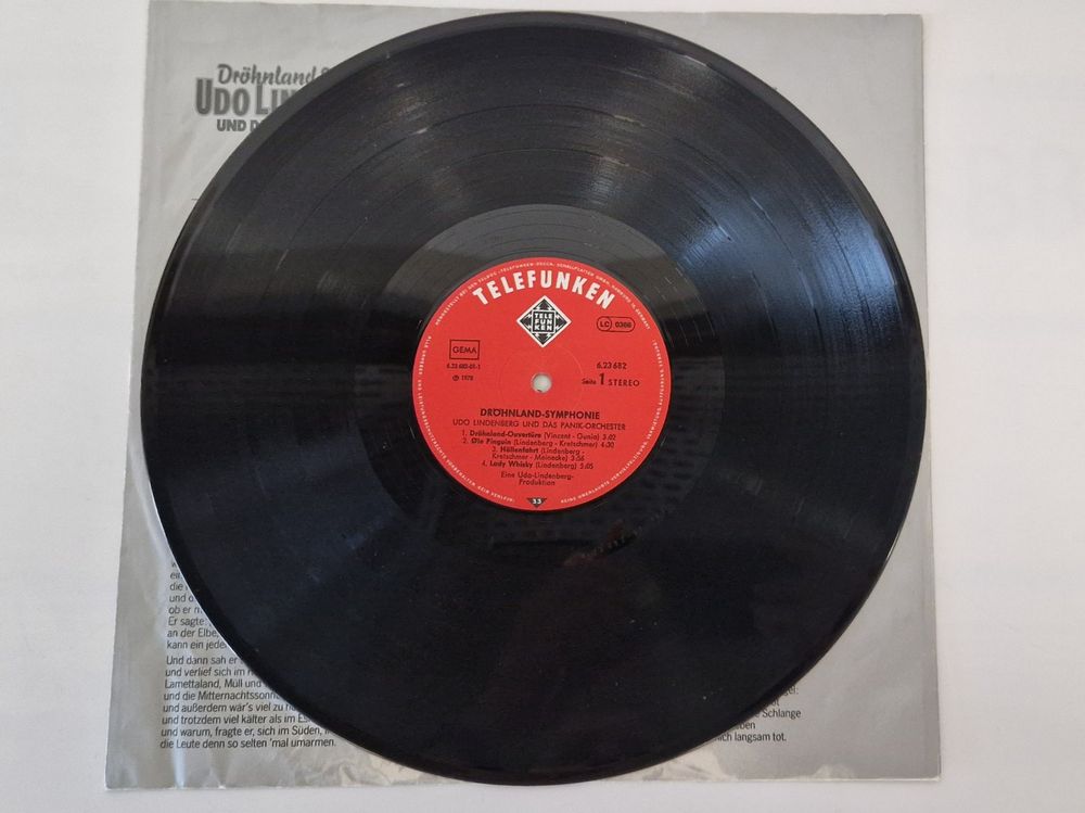 UDO LINDENBERG UND DAS PANIKORCHESTER LP (Gebraucht) in Muhen für CHF 1 ...