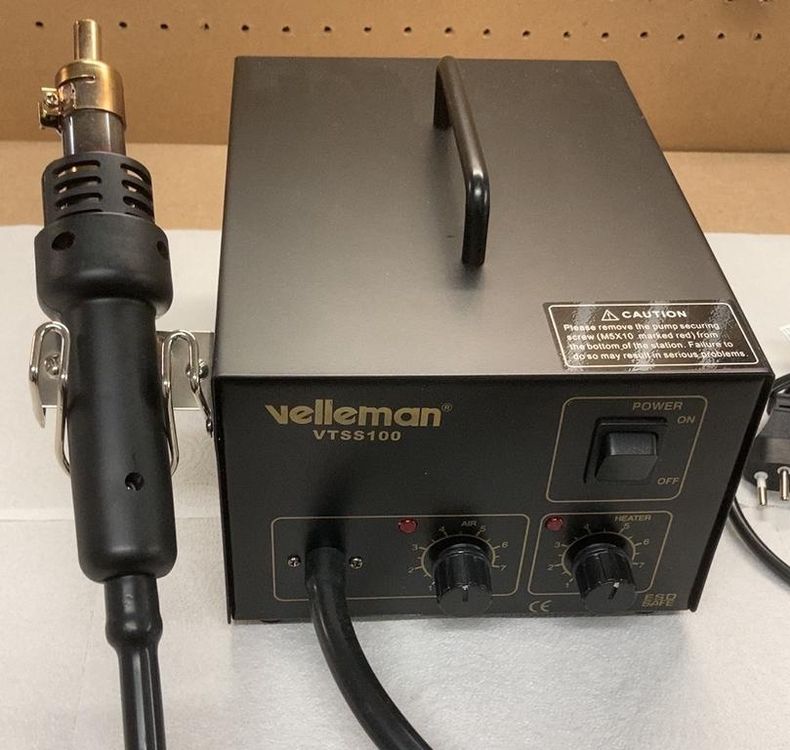 Velleman VTSS100 Heissluftstation (Gebraucht) in Zürich für CHF 67 ...