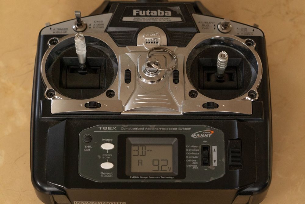 Fernsteuerung Futaba T6EX 2.4GHz inkl.1 Empfänger (Gebraucht) in für ...