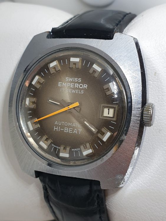 Swiss Emperor Automatic HI-Beat 39mm - neues Armband - läuft | Kaufen ...