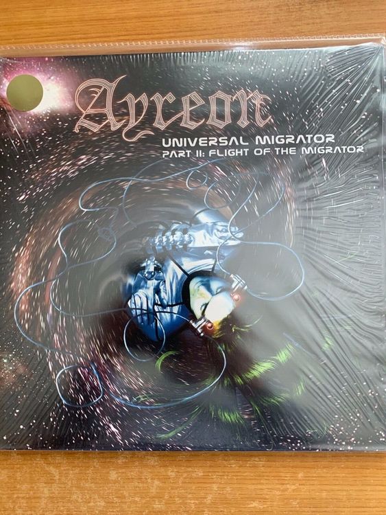 Ayreon Universal Migrator Part Ii 2 Lps Gold Vinyl New Kaufen