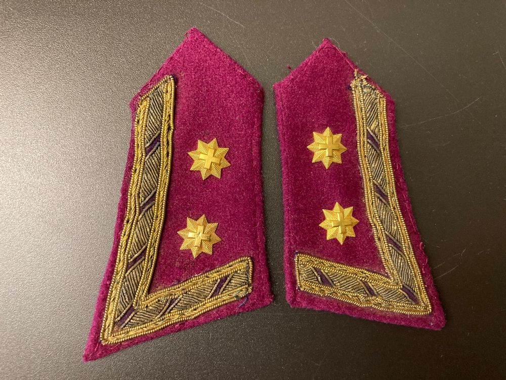 Kragenpatten Ord. 1940 Obestlt Transport Trp Schweizer Armee (Gebraucht ...