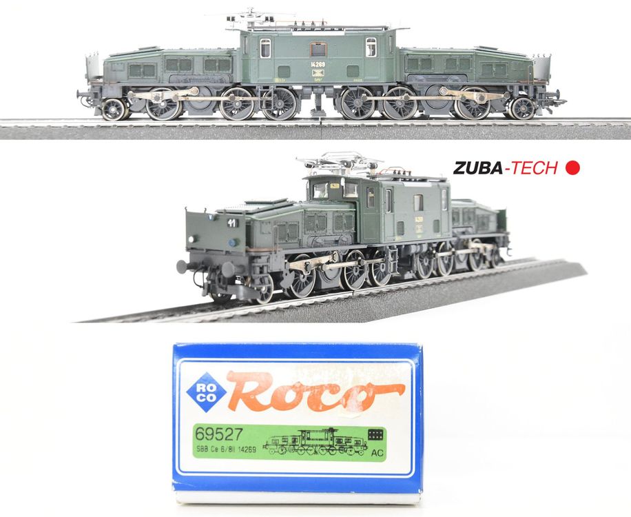 Roco 69527 E-Lok Ce 6/8 II Krokodil SBB WS Analog mit OVP (Gebraucht) in St. Gallen für CHF 106 ...