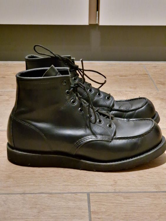 Red Wing Moc Toe 8137 Black Chrome Black Sole (Gebraucht) in Zürich für ...