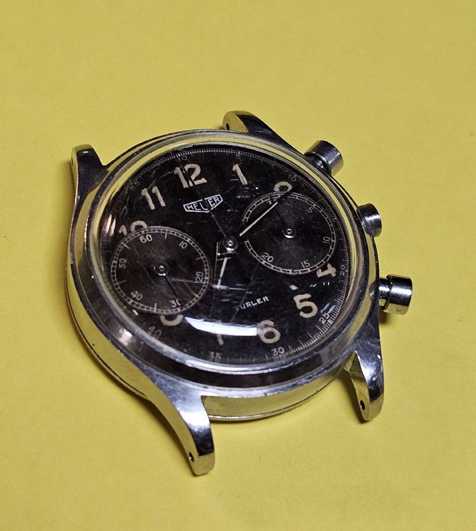 Vintage Heuer Chronograph Landeron 13 aus den 40iger Jahren (Defekt) in ...