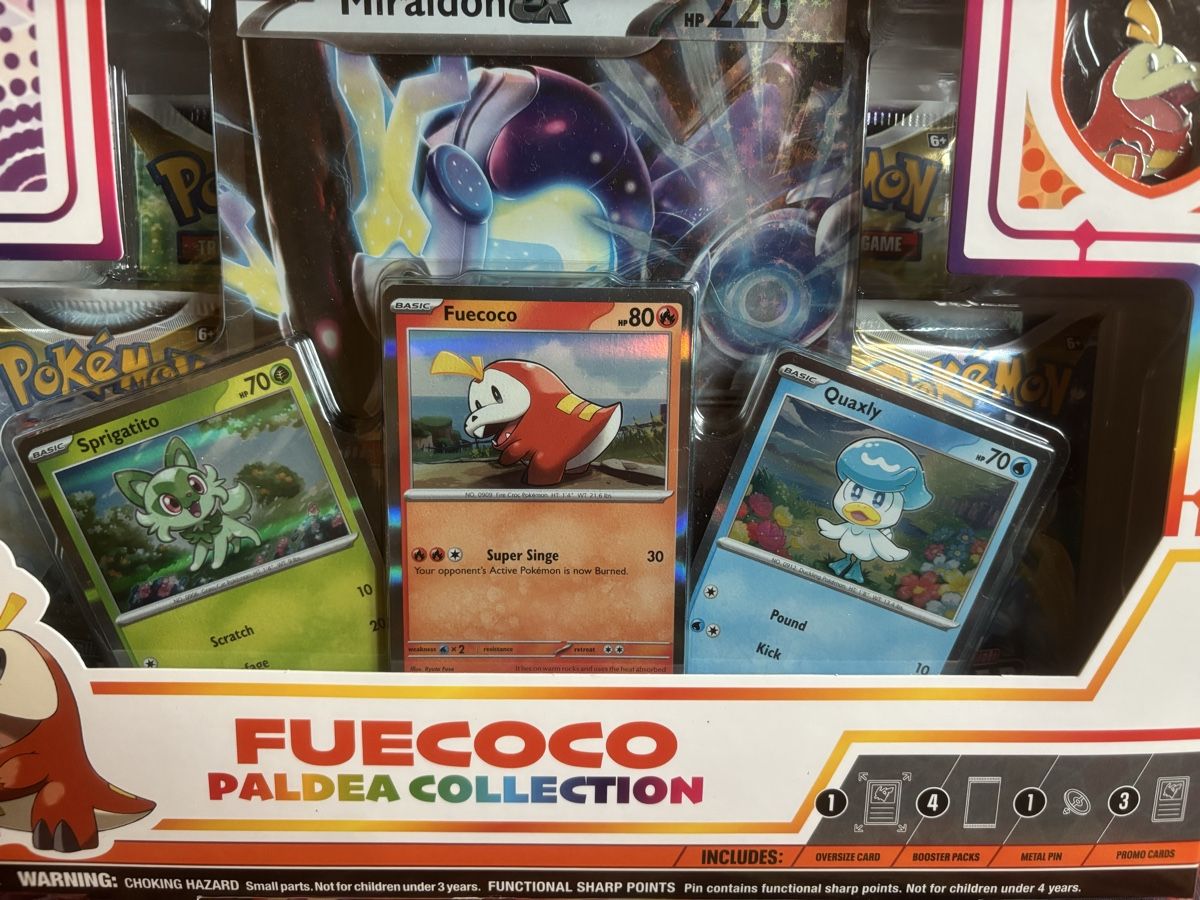 Pokemon Fuecoco Paldea Collection Neu & Originalverpackt! (5 (Neu und ...