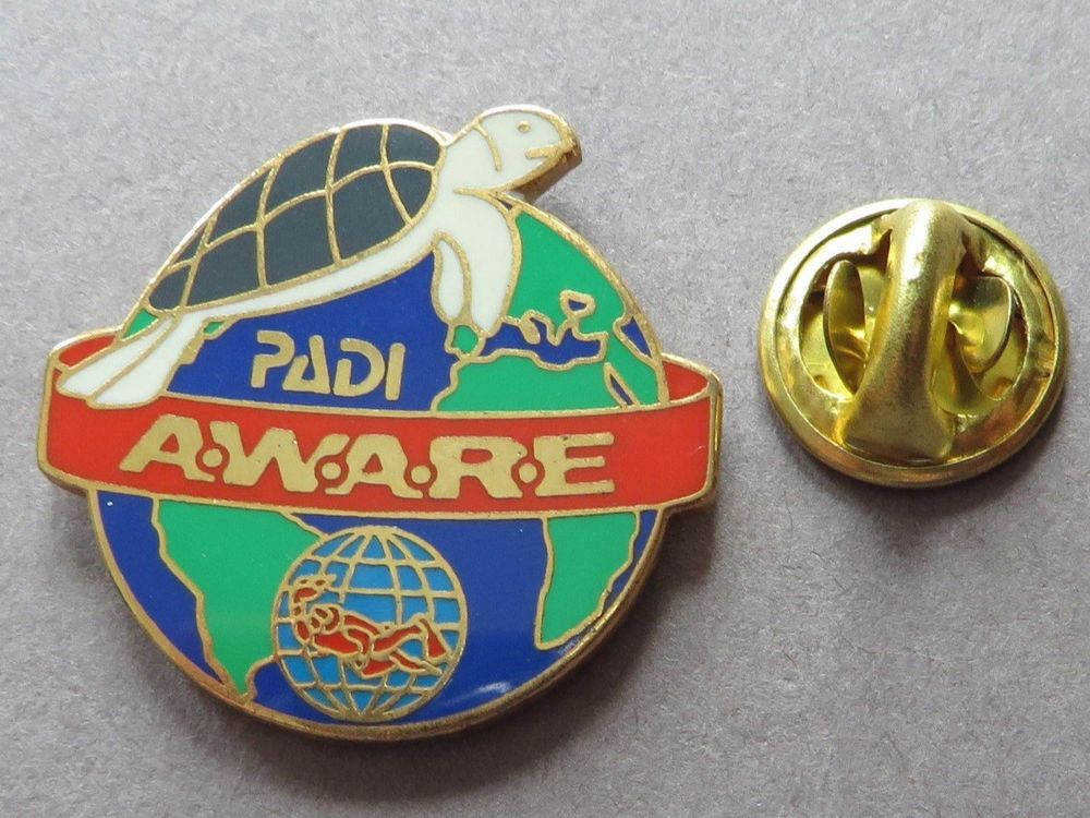 PIN TAUCHEN PADI SCHILDKRÖTE TORTUE GLOBUS | Kaufen auf Ricardo