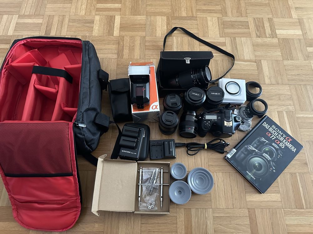 Sony Alpha SLT A77-V Komplettset (Gebraucht) in Schwaderloch für CHF ...