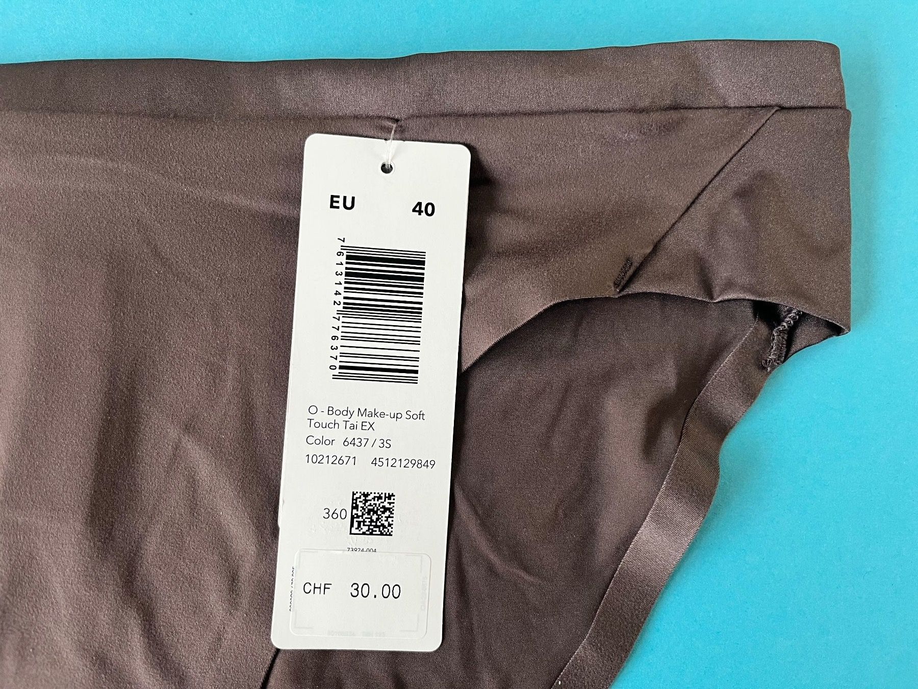 Slip Tai, Body Make-up Soft Touch, Triumph, Gr. 40 grau/brau (Neu und ...