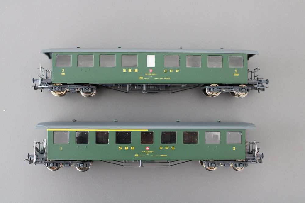 Roco 44730 + 44731 SBB-Seetalbahn-Wagen, AC | Kaufen auf Ricardo
