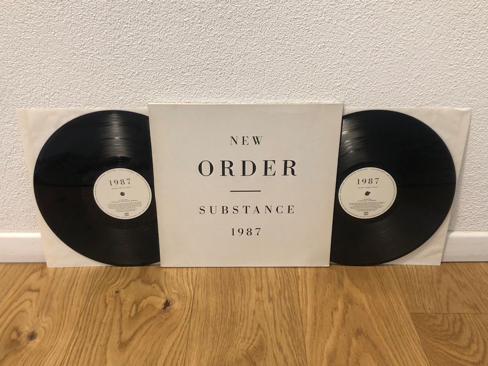 NEW ORDER - SUBSTANCE LP ORIG DE 1987 FACTORY SYNTH POP | Kaufen auf ...