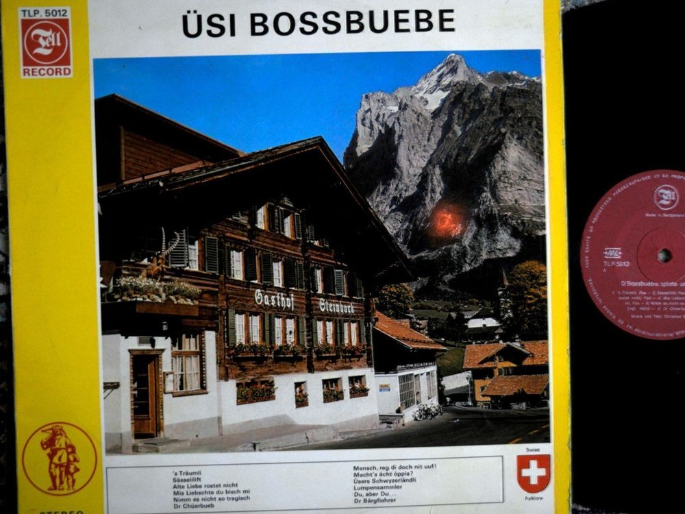 Üsi Bossbuebe - KULT - LP ♪ GEWASCHEN ♪ (Gebraucht) in Unterseen für CHF 9 – mit Lieferung auf ...