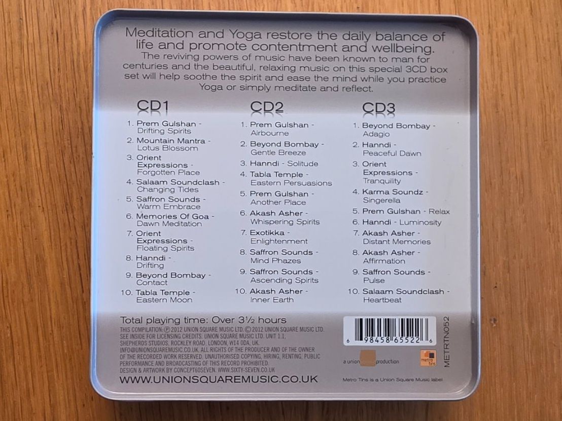 3 CD de musique Yoga et méditation (D'occasion) à St-Sulpice VD pour ...