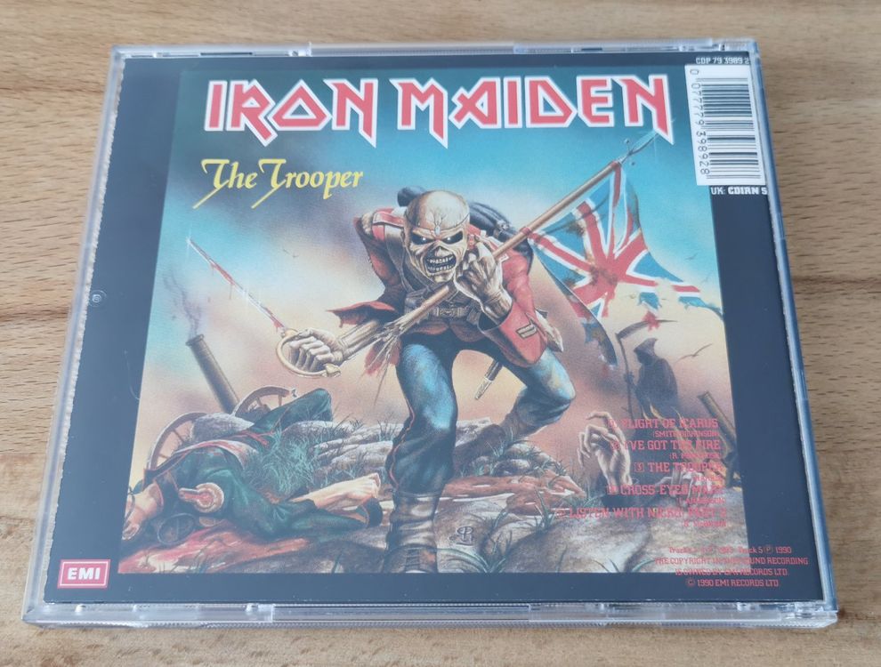IRON MAIDEN: Flight of Icarus CD The trooper First 10 years | Kaufen ...