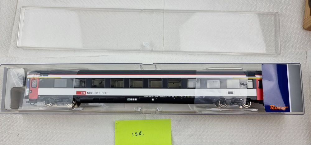 ROCO 74634 IC EW IV Apm 1.Kl ICN Farben H0 DC NEU UNGEFAHREN (Neu und ...