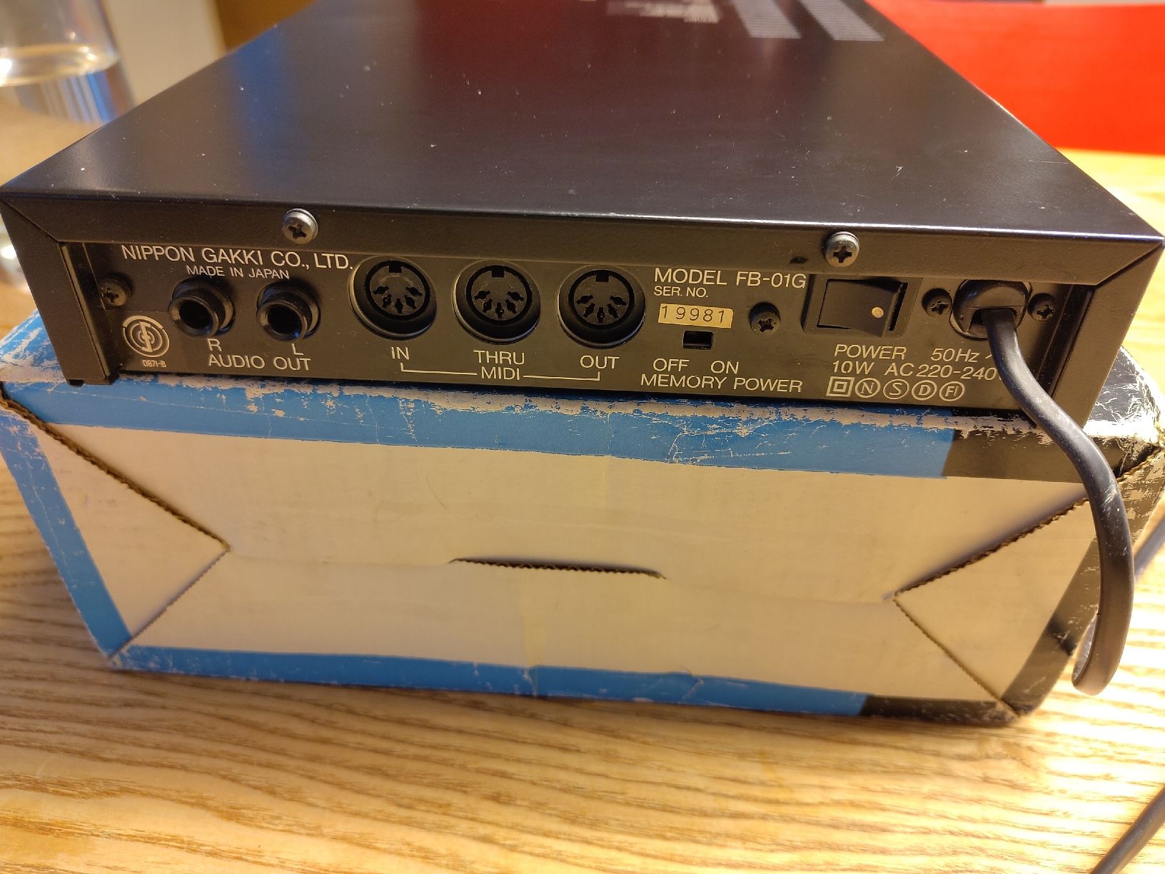 Yamaha FB-01 Sound Module 1986 mit OVP (Gebraucht) in Wabern für CHF 90 ...