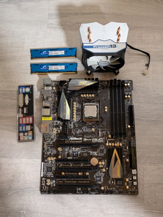 Asrock Z77 - Extreme 6 + i7 3770 + 16 Go DDR3 (Gebraucht) in Saillon für CHF 59 – nur Abholung ...