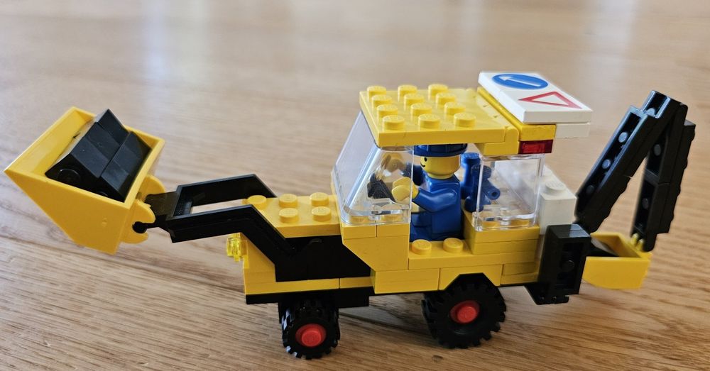 Lego Legoland 6686 - Löffelbagger mit Greiffunktion (1984) (Gebraucht ...