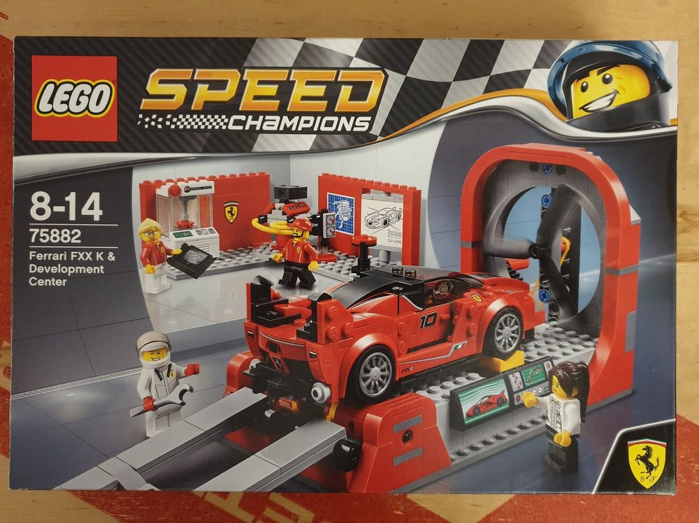 Lego Speed Champions Ferrari FXX K & Development Center | Kaufen auf ...