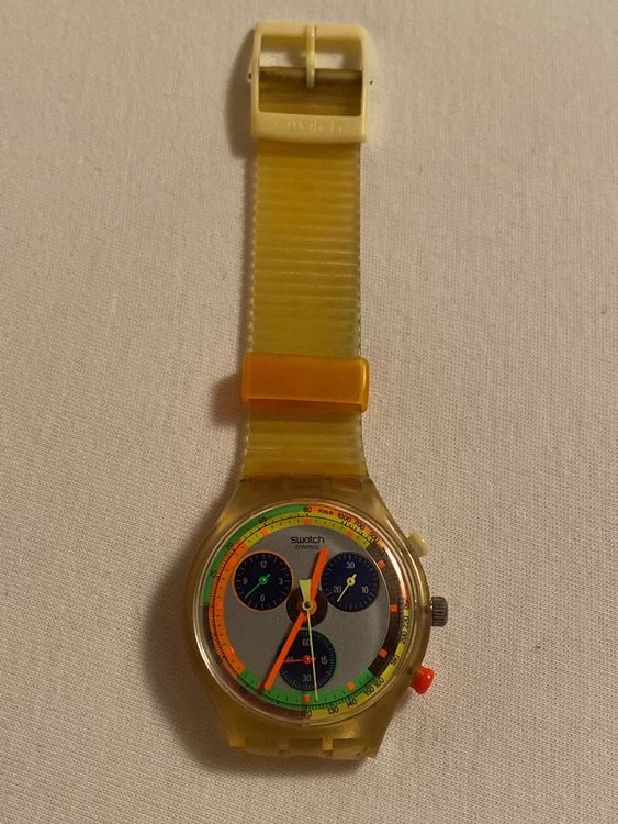 Swatch Chrono Jelly Stag SCK 104 Chronograph Ab 1 CHF | Kaufen auf Ricardo