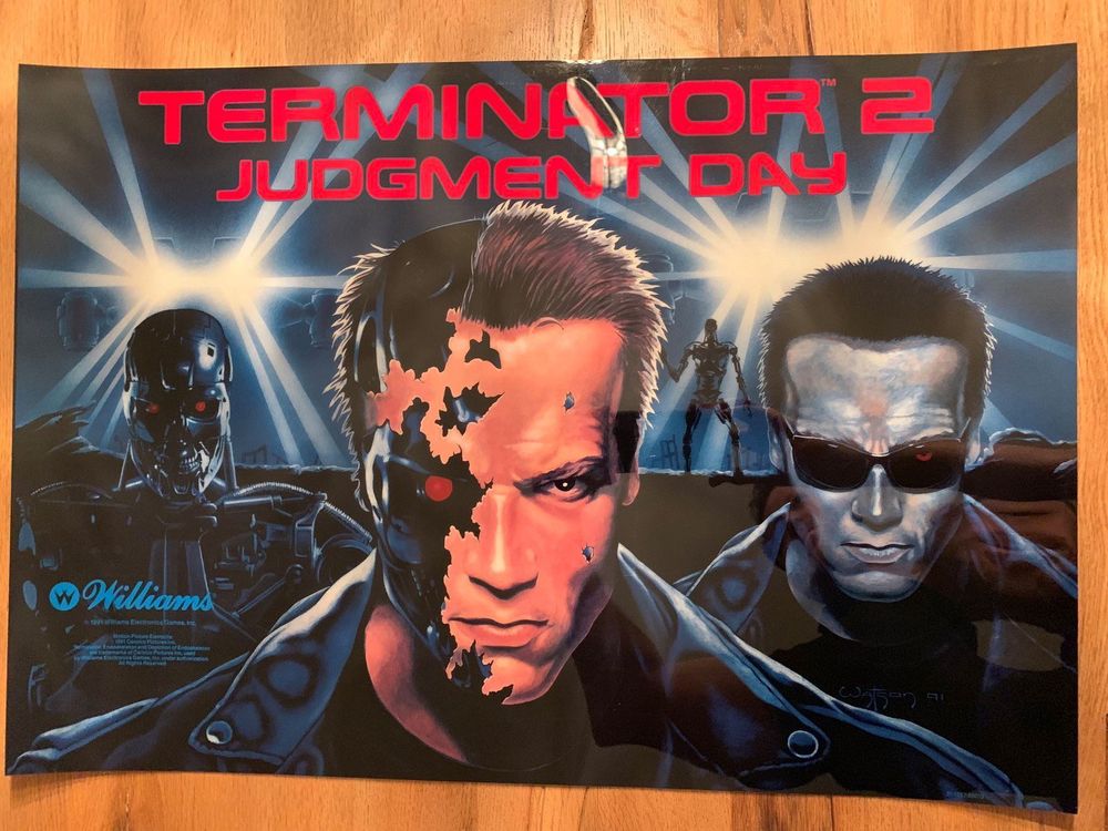 Original Williams Terminator 2 Translite | Kaufen auf Ricardo