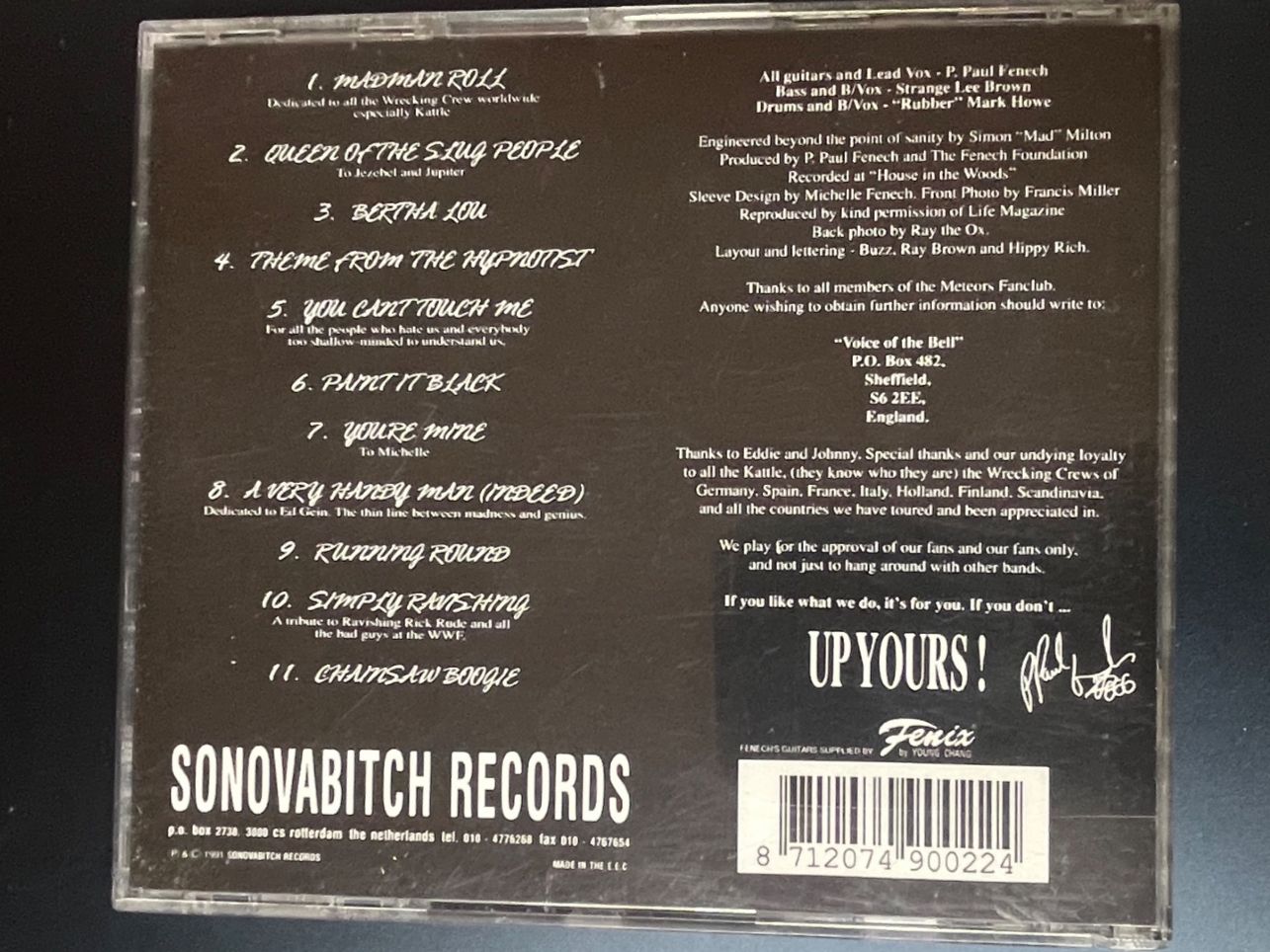 The Meteors – Madman Roll CD - Rock Klassiker - top (Gebraucht) in Muri ...