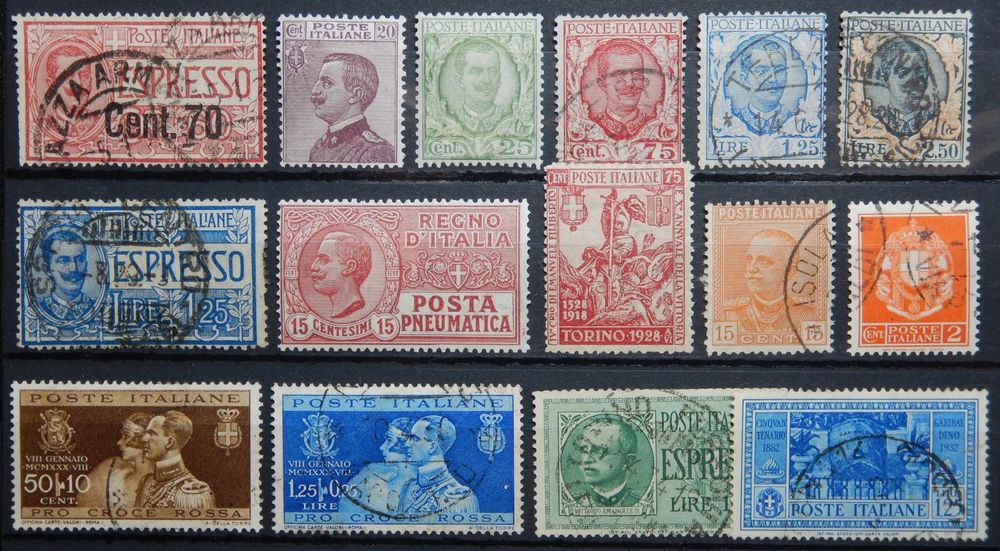 Italien ex. Kat. 212-414 */gest. 1925/32 (Gebraucht) in Zürich für CHF ...