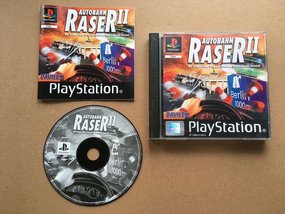 Autobahn Raser II für Ps1 (Gebraucht) in St.Gallen für CHF 6.93 – mit ...