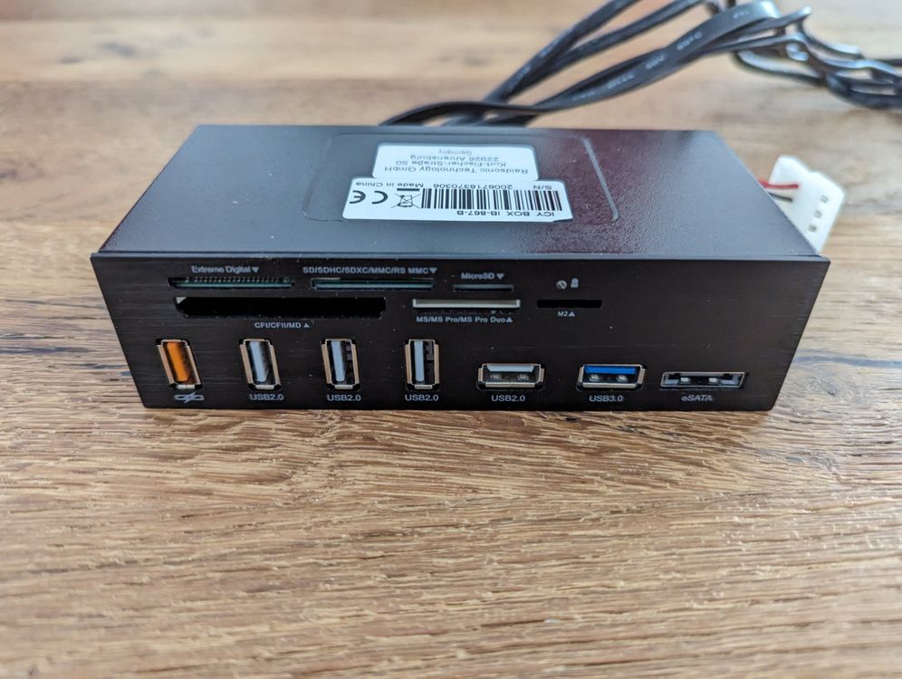 Icy Box Card reader 5.25 IB-867-B | Kaufen auf Ricardo