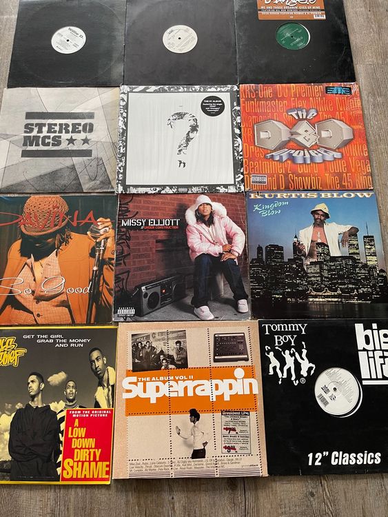 Rap Sammlung 90 Stk / Alben und Maxis (Gebraucht) in Dagmersellen für ...