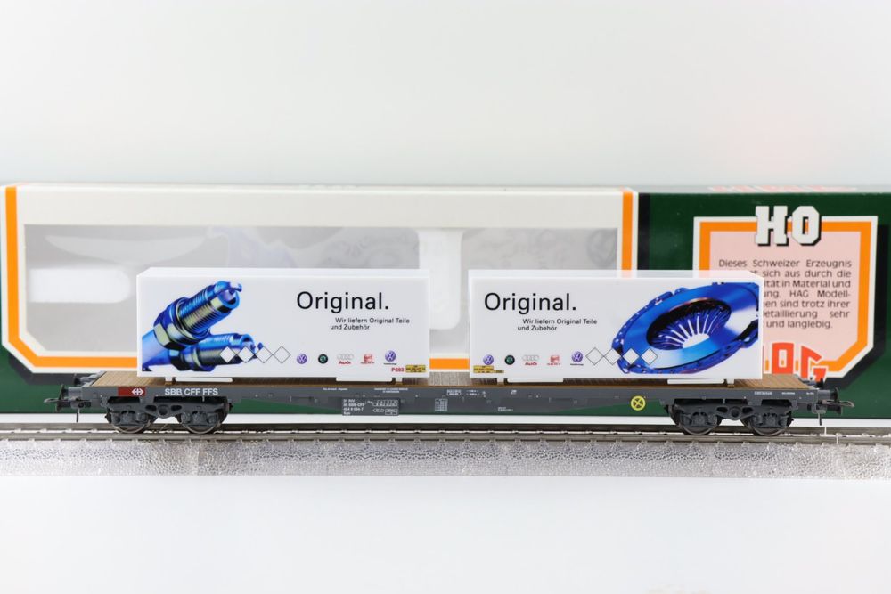 Hag 73 014 SBB Flachwagen Rs AMAG H0 (Gebraucht) in für CHF 64 – mit ...