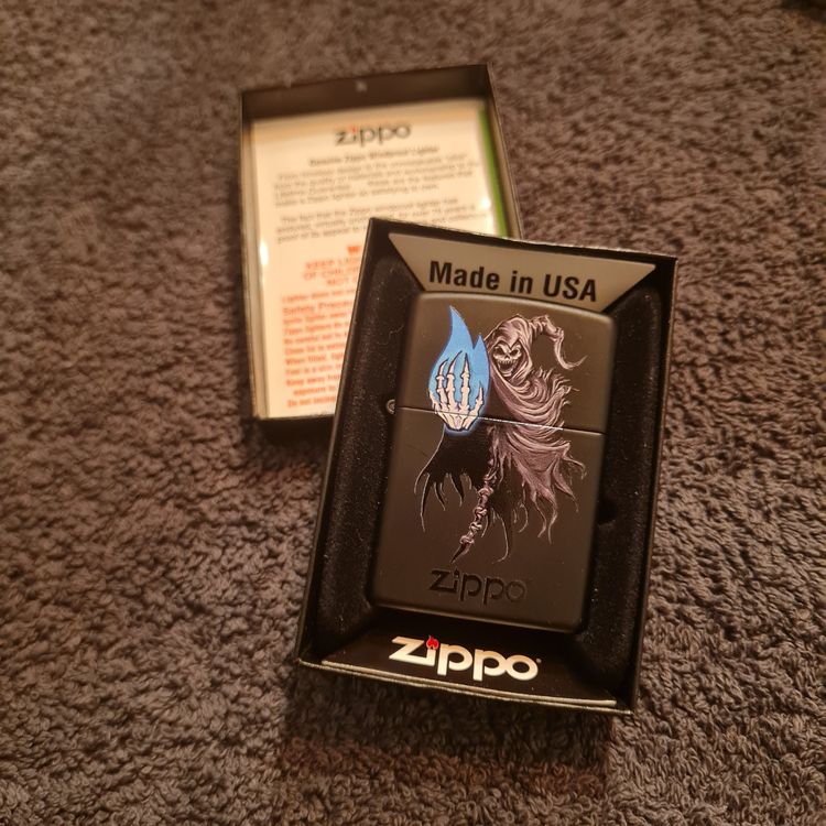Zippo Death and Flame | Kaufen auf Ricardo