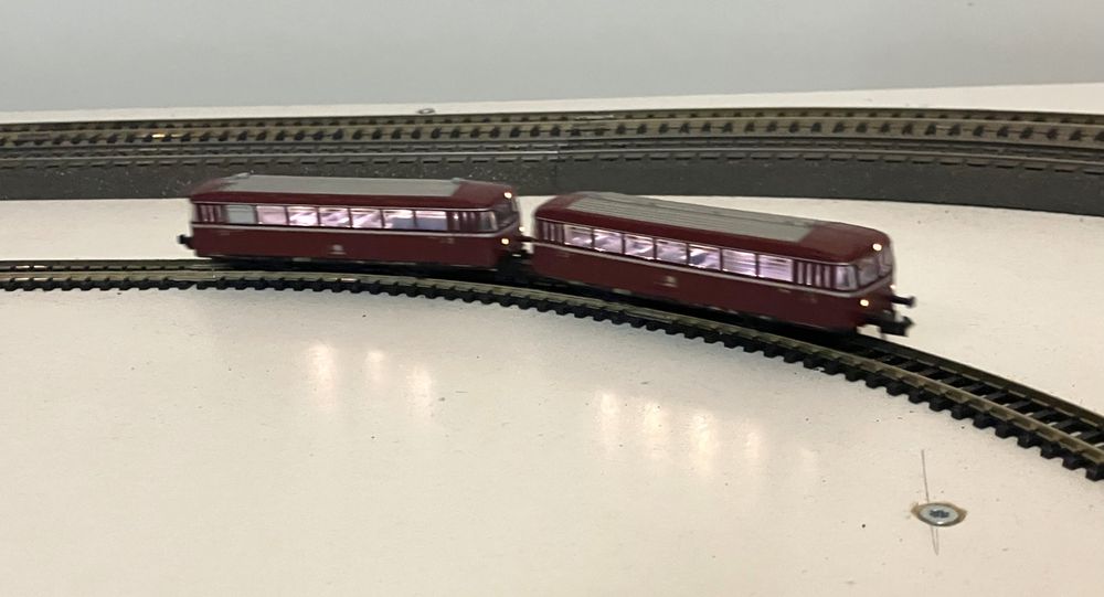 PIKO 40250-2= Schienenbus 798/998 DB, Ep IV LED-Beleuchtung (Neu ...