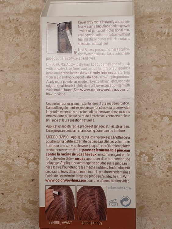 Color Wow Root Cover Up Light Brown Ansatzpuder Neu! (Neu und ...