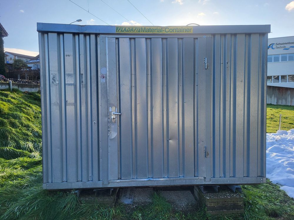 Materialcontainer Typ FLADAFI (Gebraucht) in für CHF 1000 – nur Abholung auf Ricardo kaufen