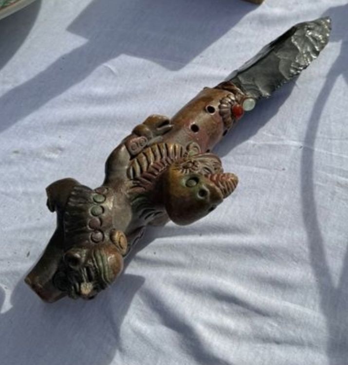 Antik Obsidian Messer Maya Azteken Kultur | Kaufen auf Ricardo