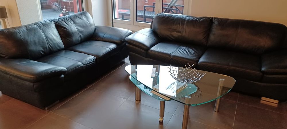 Sofa - echt Leder (Gebraucht) in Sirnach für CHF 200 – nur Abholung auf Ricardo kaufen