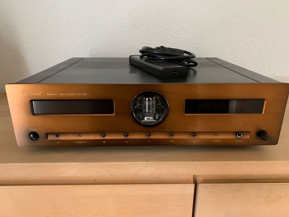 High End CD Player Vincent CD S6 schwarz (Gebraucht) in Ehrendingen für ...
