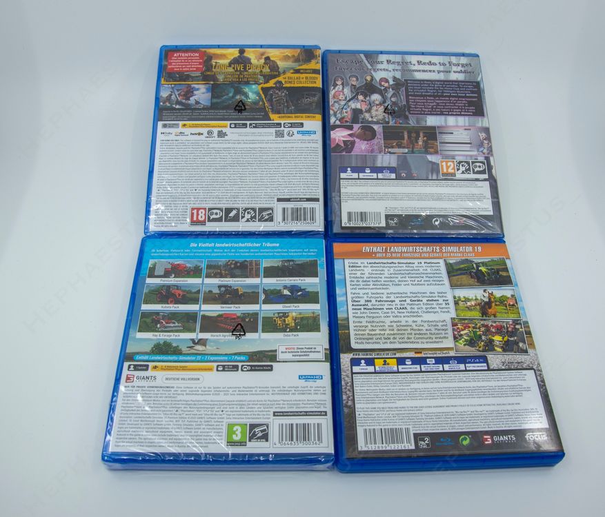 4x PS5/PS4 - Skull & Bones, LS19, Caligula 2, LS22 NEU (Neu (gemäss ...