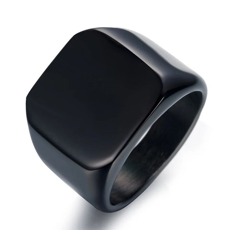 Square Black Ring for Men (Neu und originalverpackt) in Oftringen für ...