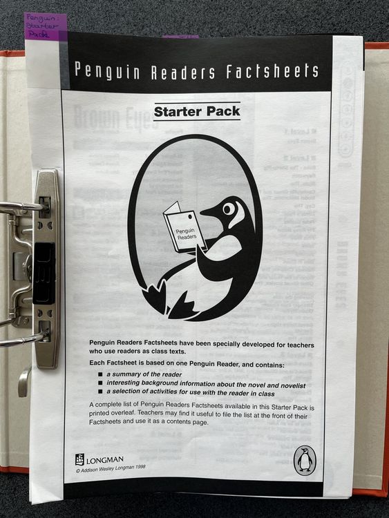 Penguin Readers Factsheets levels 1-6 (Gebraucht) in Romont FR für CHF ...
