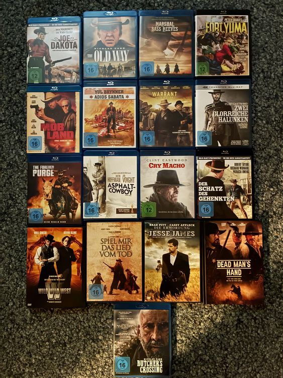 Blue Ray / DVD Film Collection "Western" (Gebraucht) in Schmitten FR ...