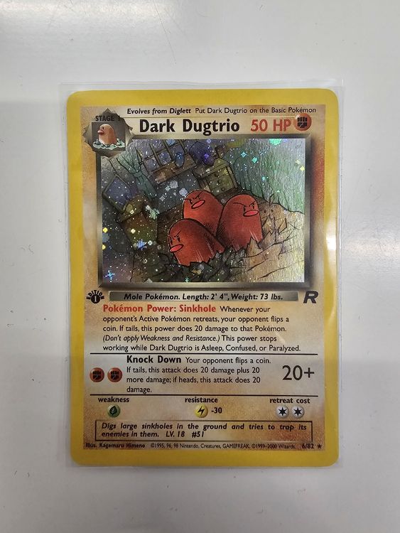 Pokemon Dark Dugtrio 1.Edition Holo (Gebraucht) in Gutenswil für CHF 44 ...