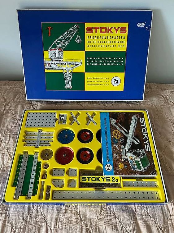 STOKYS Metallbaukasten, Ergänzungskasten Nr. 2a, vollständig (Gebraucht) in Oberägeri für CHF 50 ...